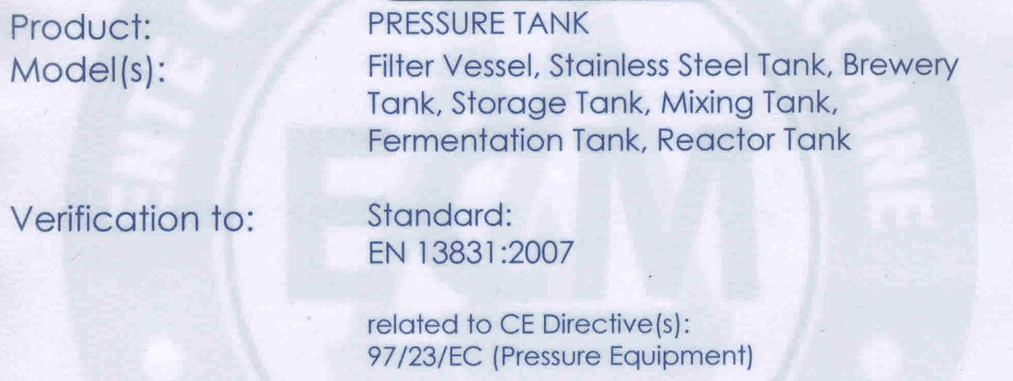 PharmBiologic Solutions, LLC | pressure-tank